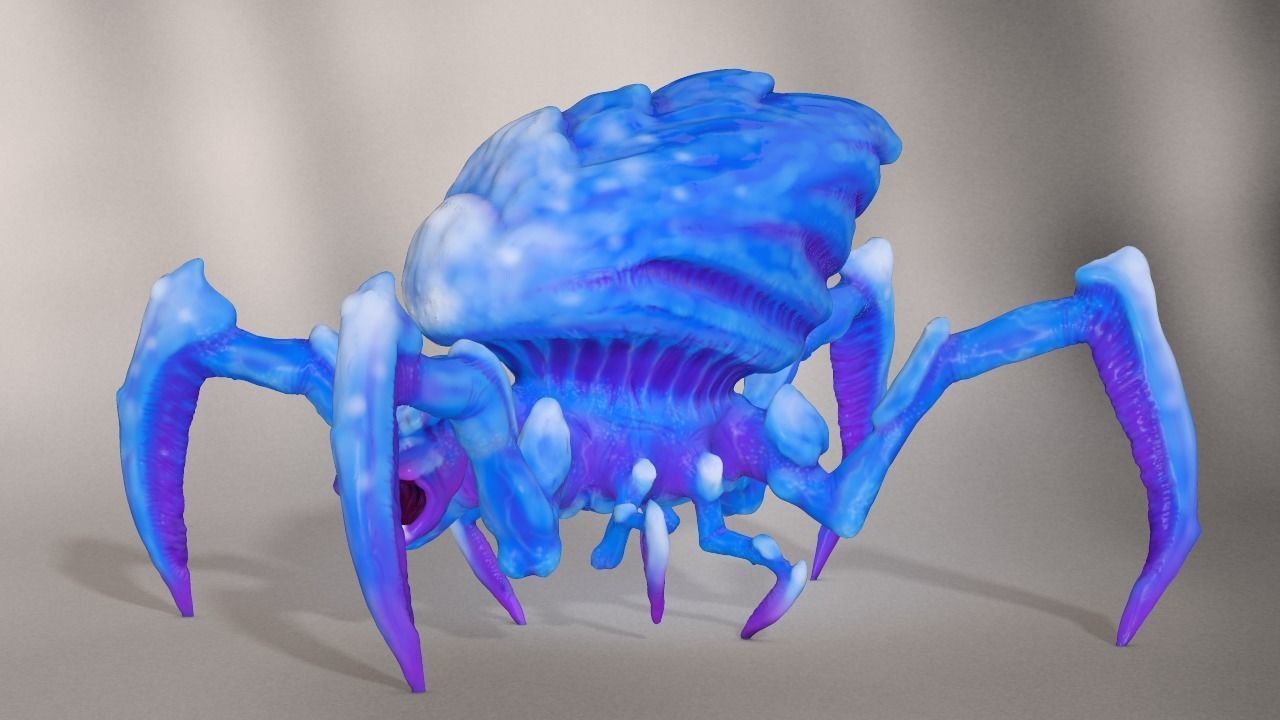 Guardian Space Bug 3D model rigged | CGTrader