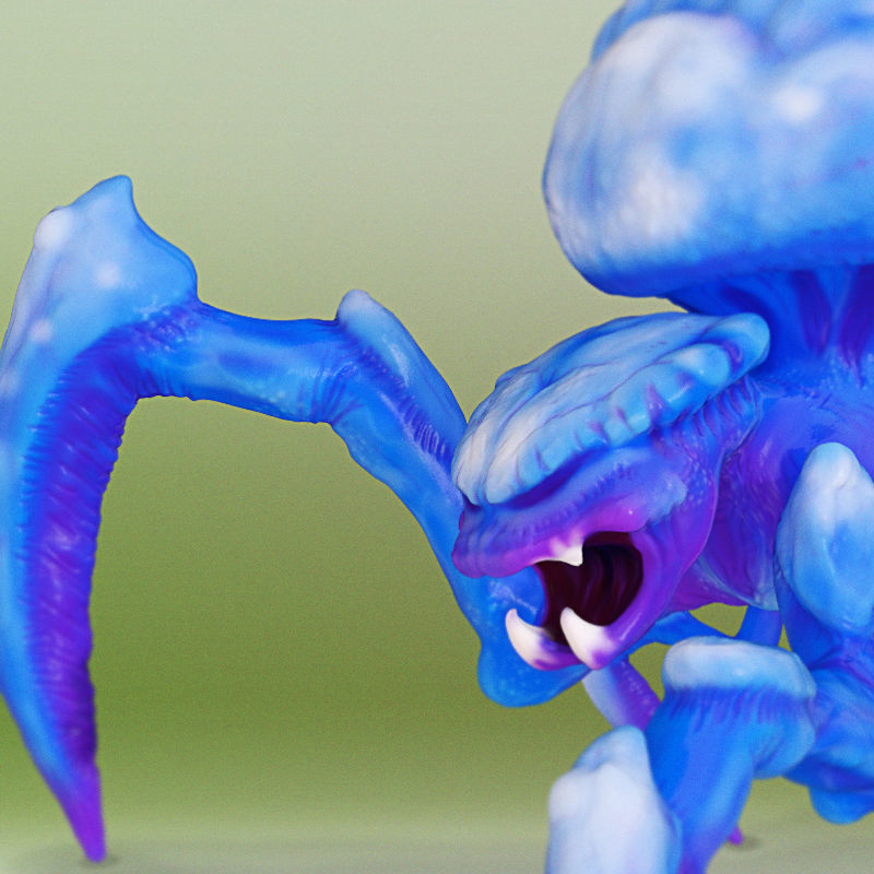 Guardian Space Bug 3D model rigged | CGTrader