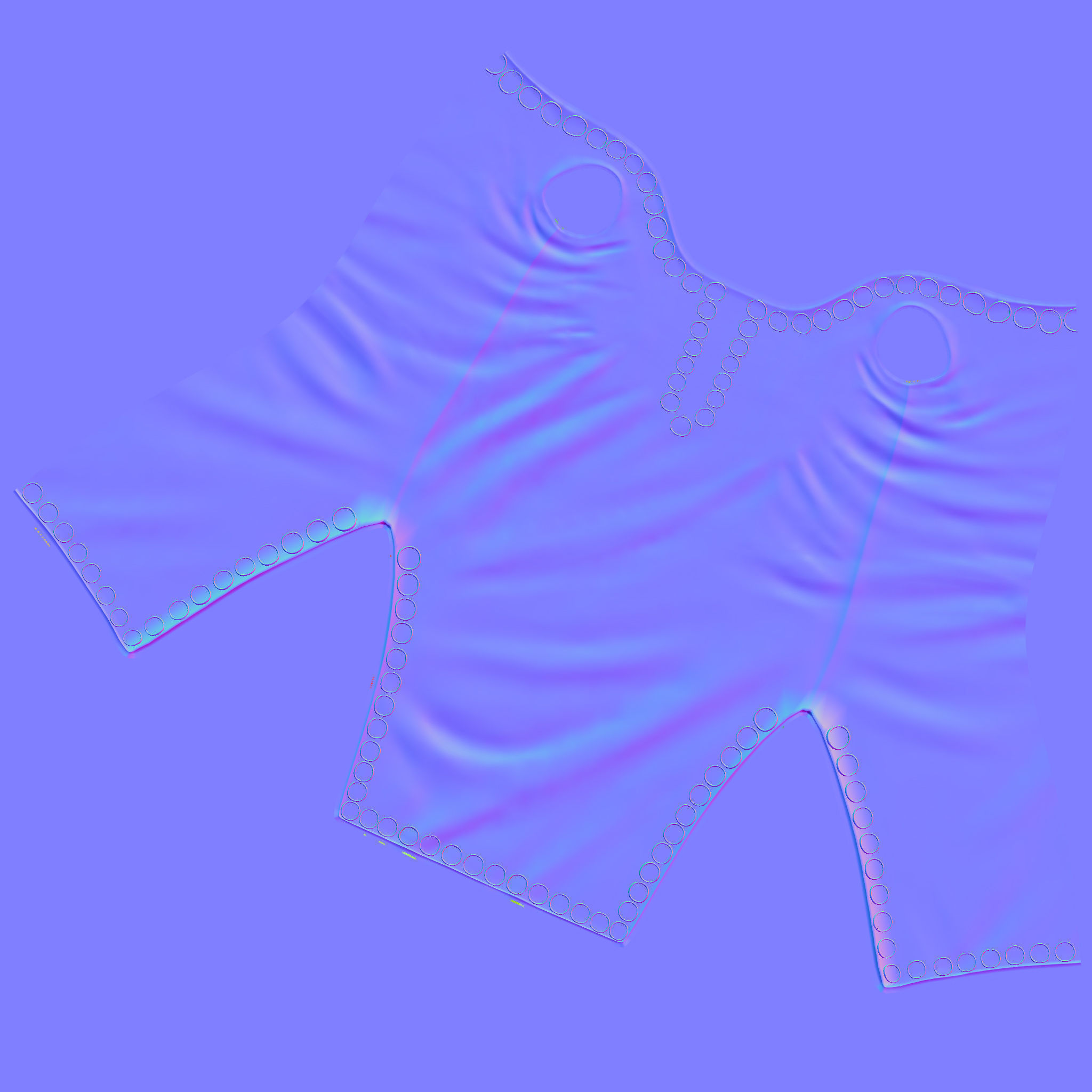 3D model Traditional Indian Clothing Salwar Kameez Top VR / AR / low ...