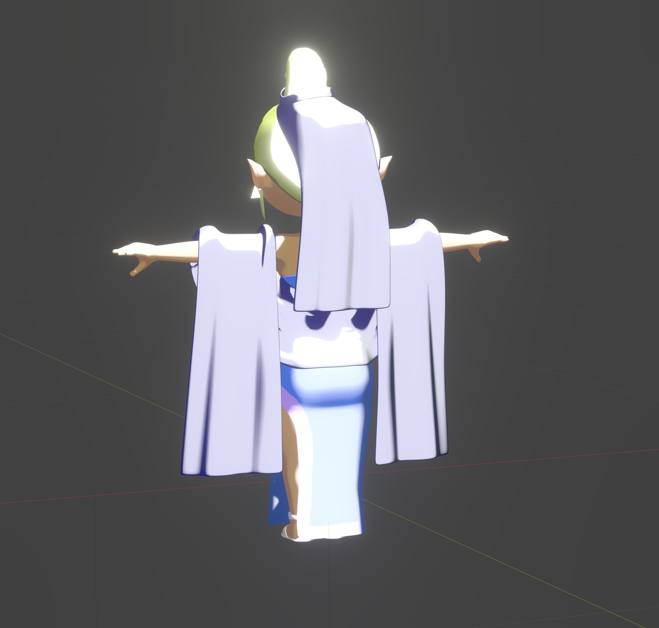 3D model Queen Tetra Zelda VR / AR / low-poly | CGTrader