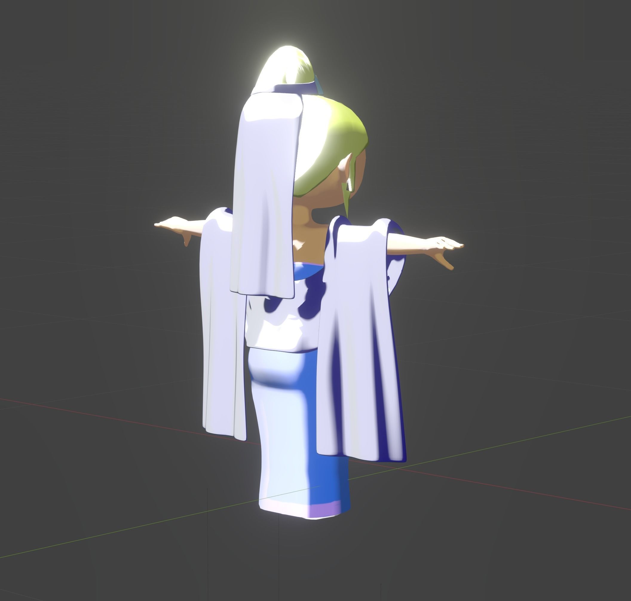 3D model Queen Tetra Zelda VR / AR / low-poly | CGTrader