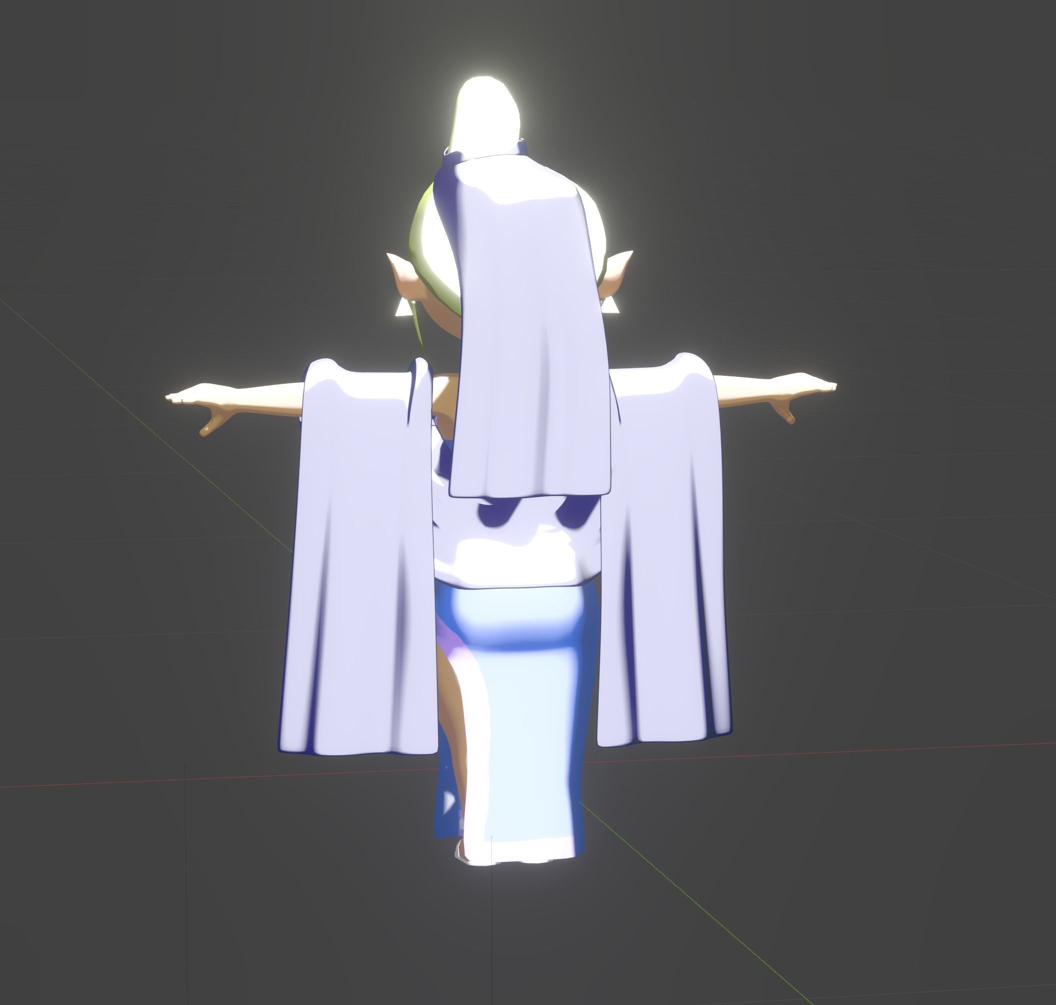 3D model Queen Tetra Zelda VR / AR / low-poly | CGTrader