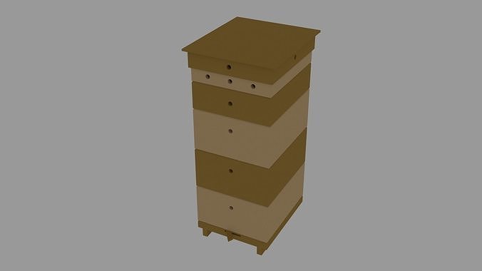 Beehive 3D model | CGTrader