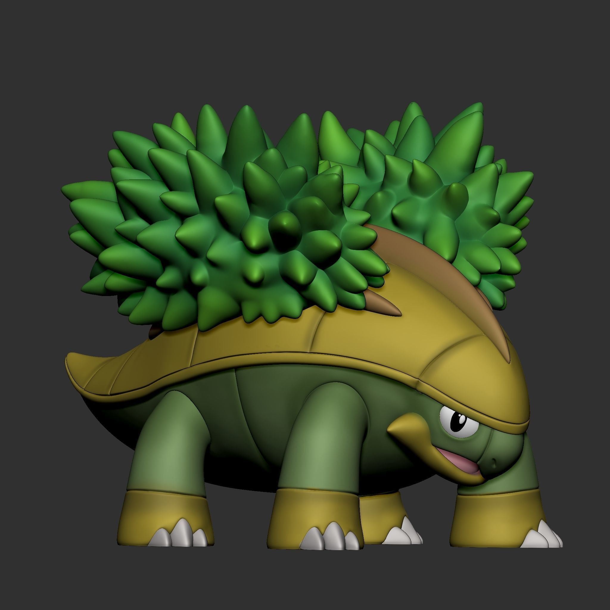 GROTLE POKEMON 3D model 3D printable | CGTrader