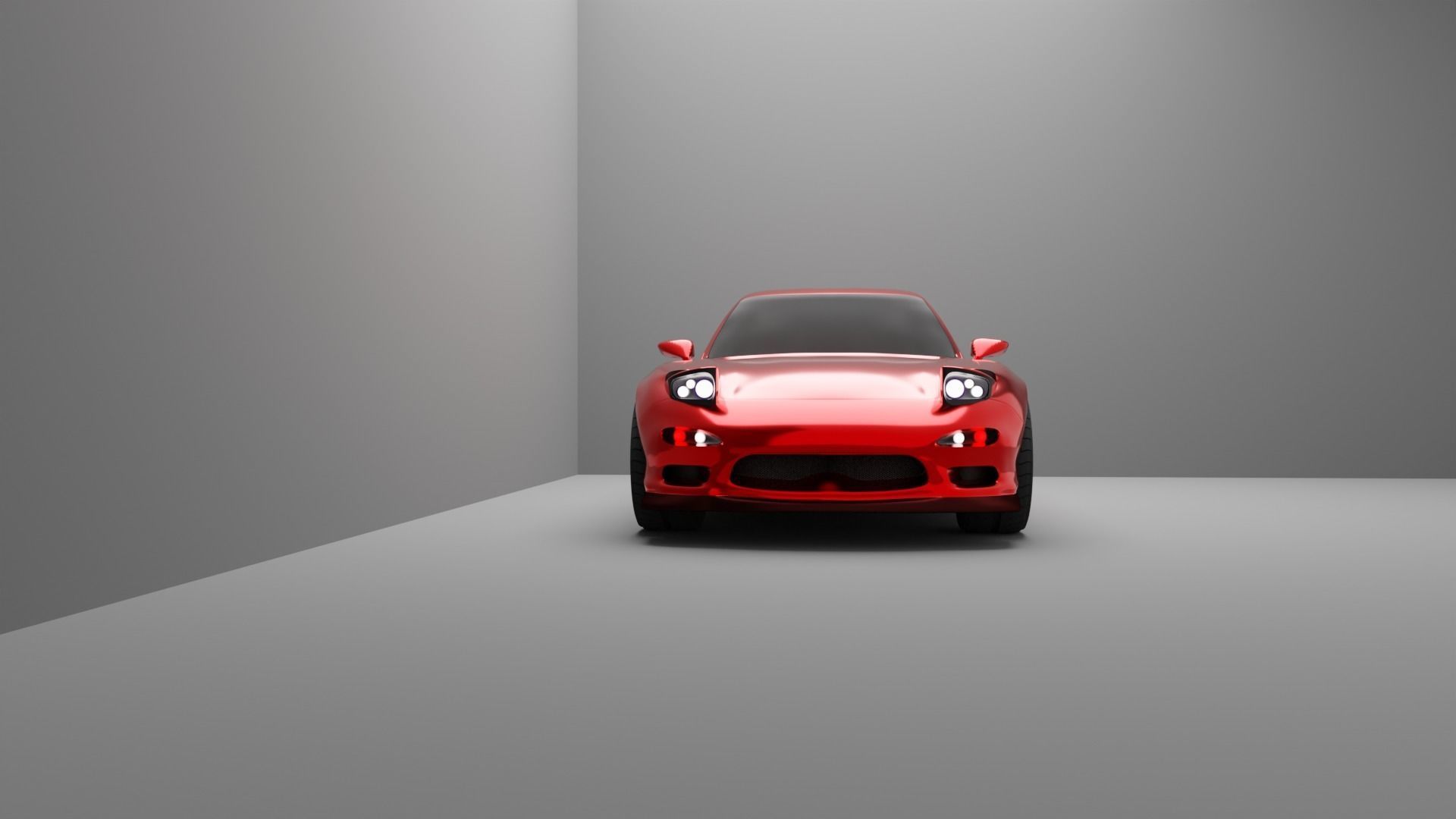 Mazda RX7 free 3D model | CGTrader