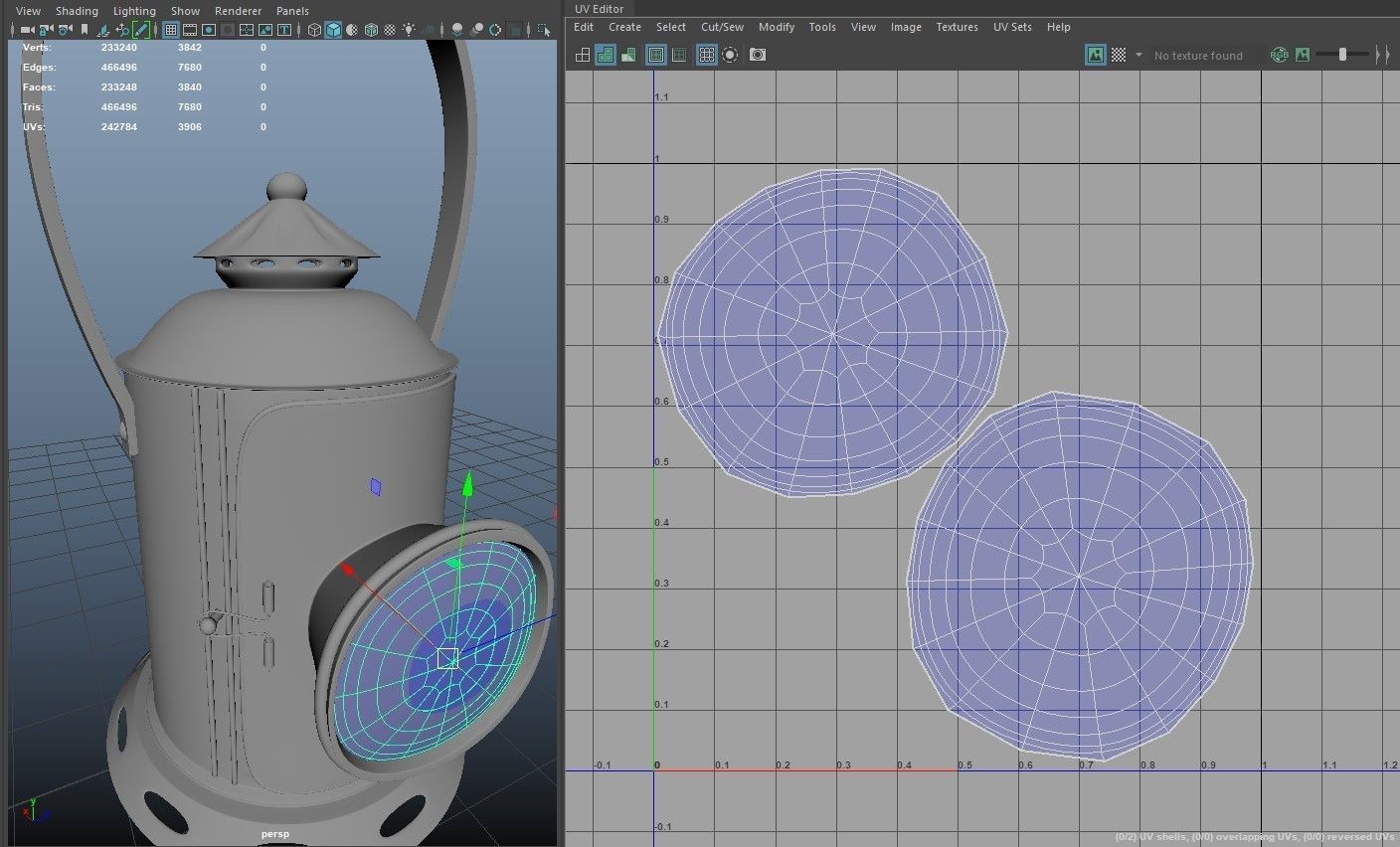 Railroad gas Lantern 3D model | CGTrader