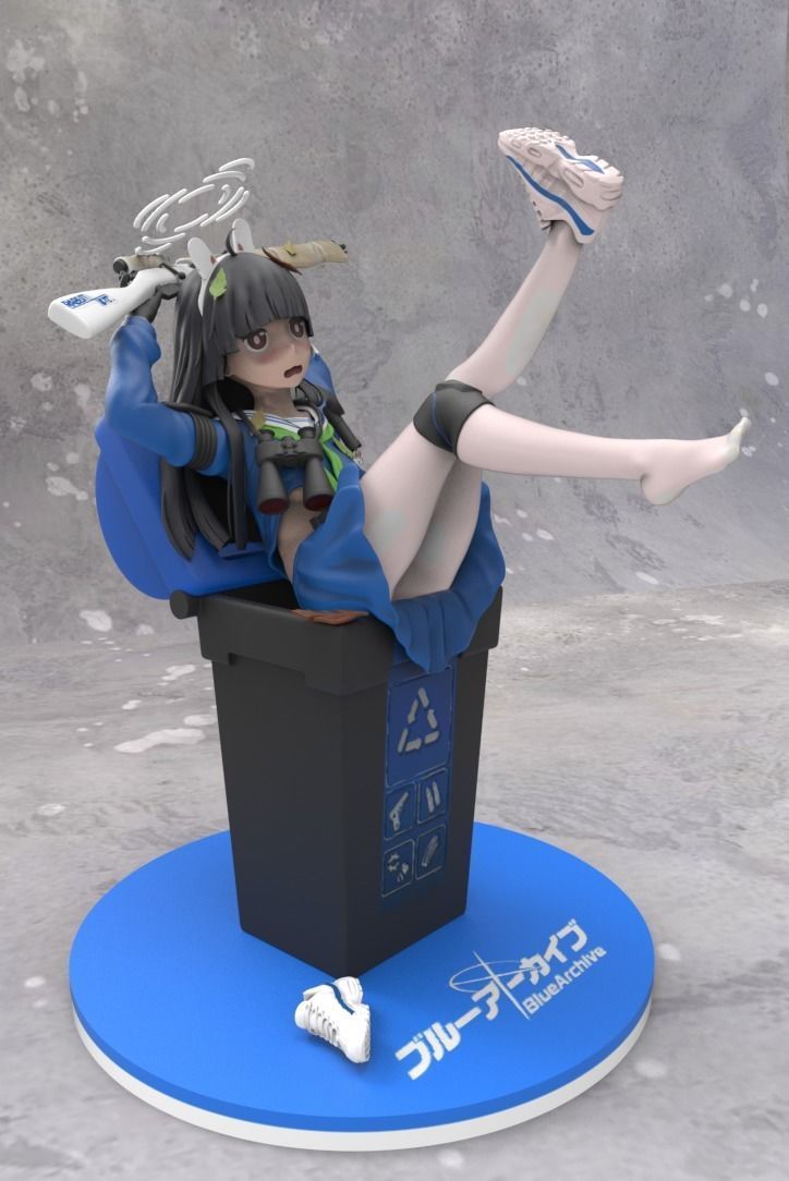Miyu Kasumizawa - Blue Archive 3D model 3D printable | CGTrader