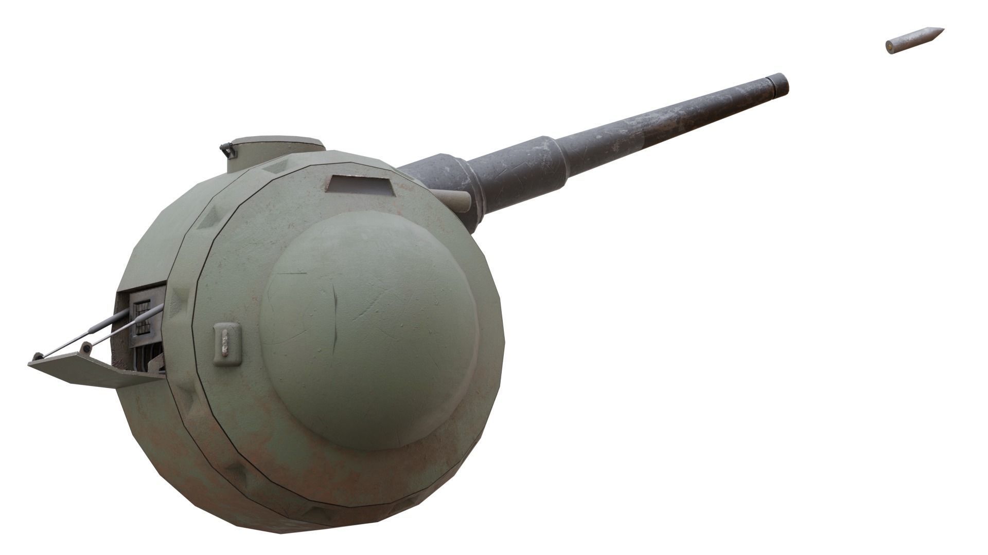 ball tank free VR / AR / low-poly 3D model | CGTrader