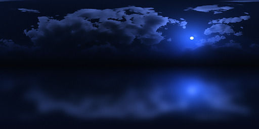 4k HDR Night Moon Sky 3D Model | CGTrader.com