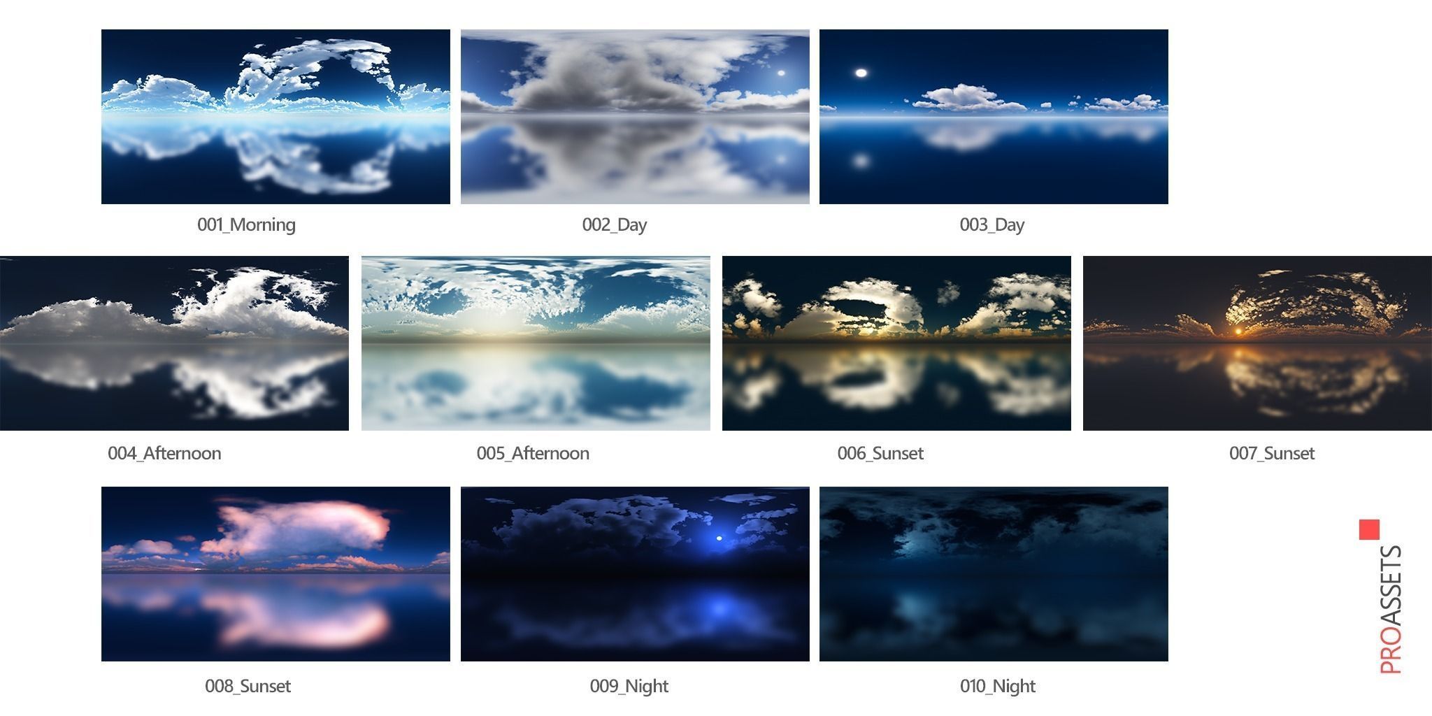 4k HDR Skies Vol I 3D model | CGTrader