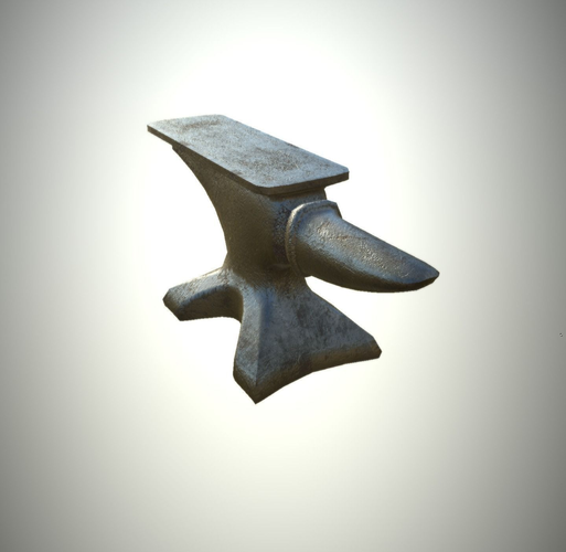 3D model Low-Poly Blacksmith Anvil Editorial License VR / AR / low-poly ...