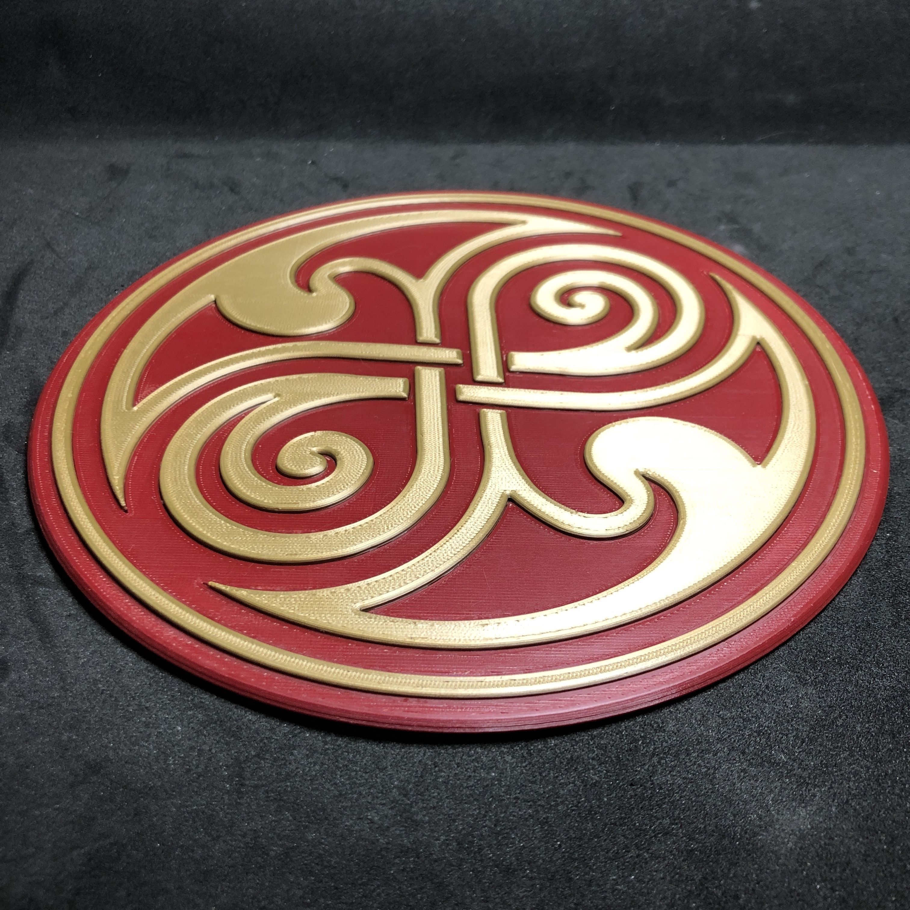 Seal of Rassilon Wall Plaque 3D model 3D printable | CGTrader