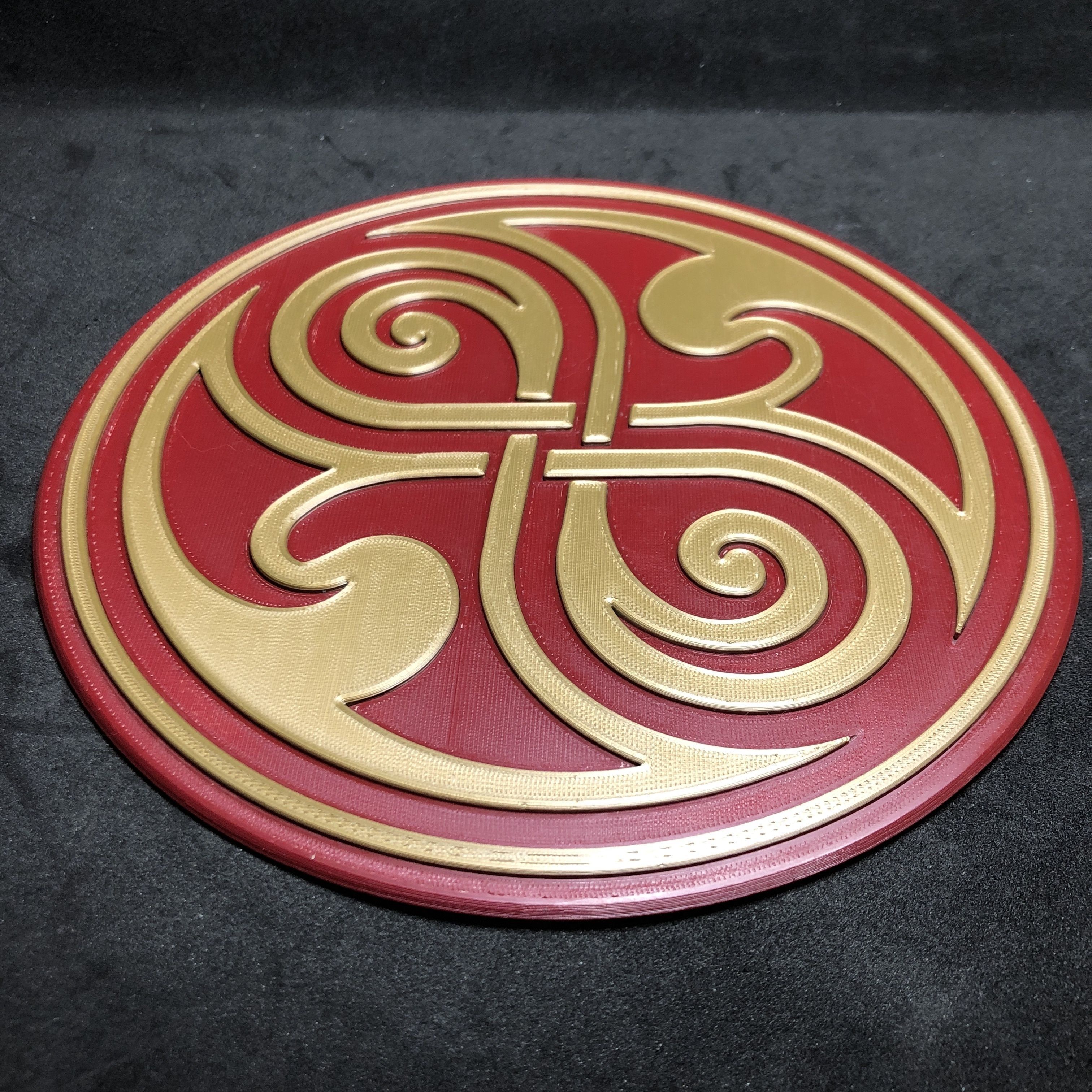 Seal of Rassilon Wall Plaque 3D model 3D printable | CGTrader