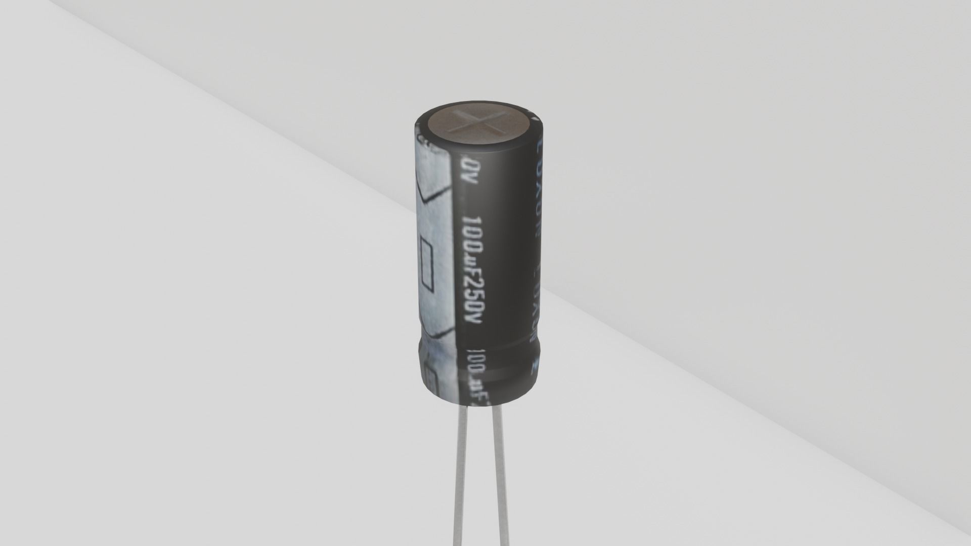 Electrolytic Capacitor free 3D model | CGTrader