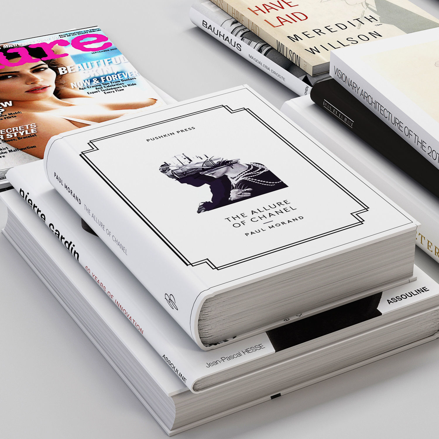 Book Stack Set 3D model | CGTrader