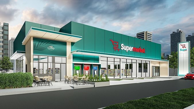 Supermarket Building Design