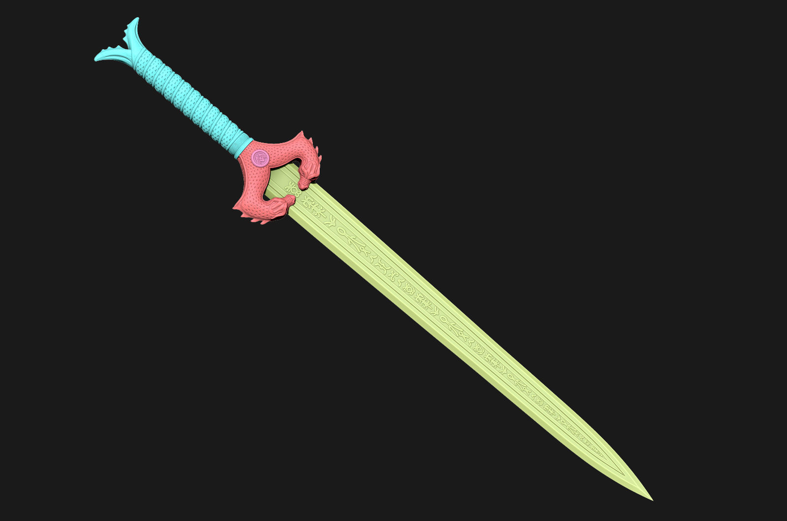 Wonder Woman God Killer Sword 3D model | CGTrader