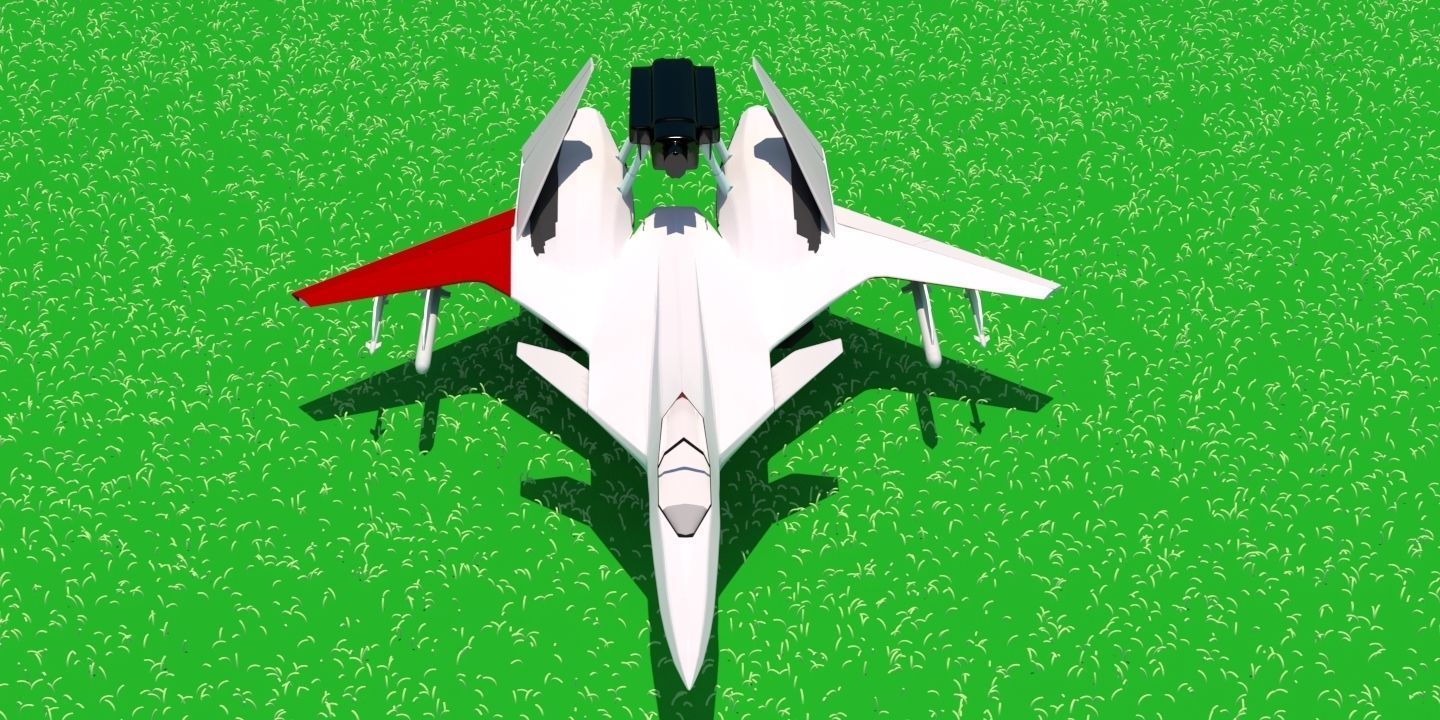 ADFX-01 Morgan Jet 3D model rigged | CGTrader