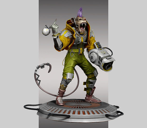 Stylized monkey model for printing on a 3d printer 3D model 3D ...