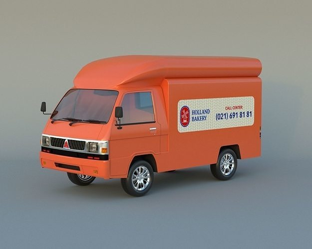 BOX CAR L300 3D model | CGTrader