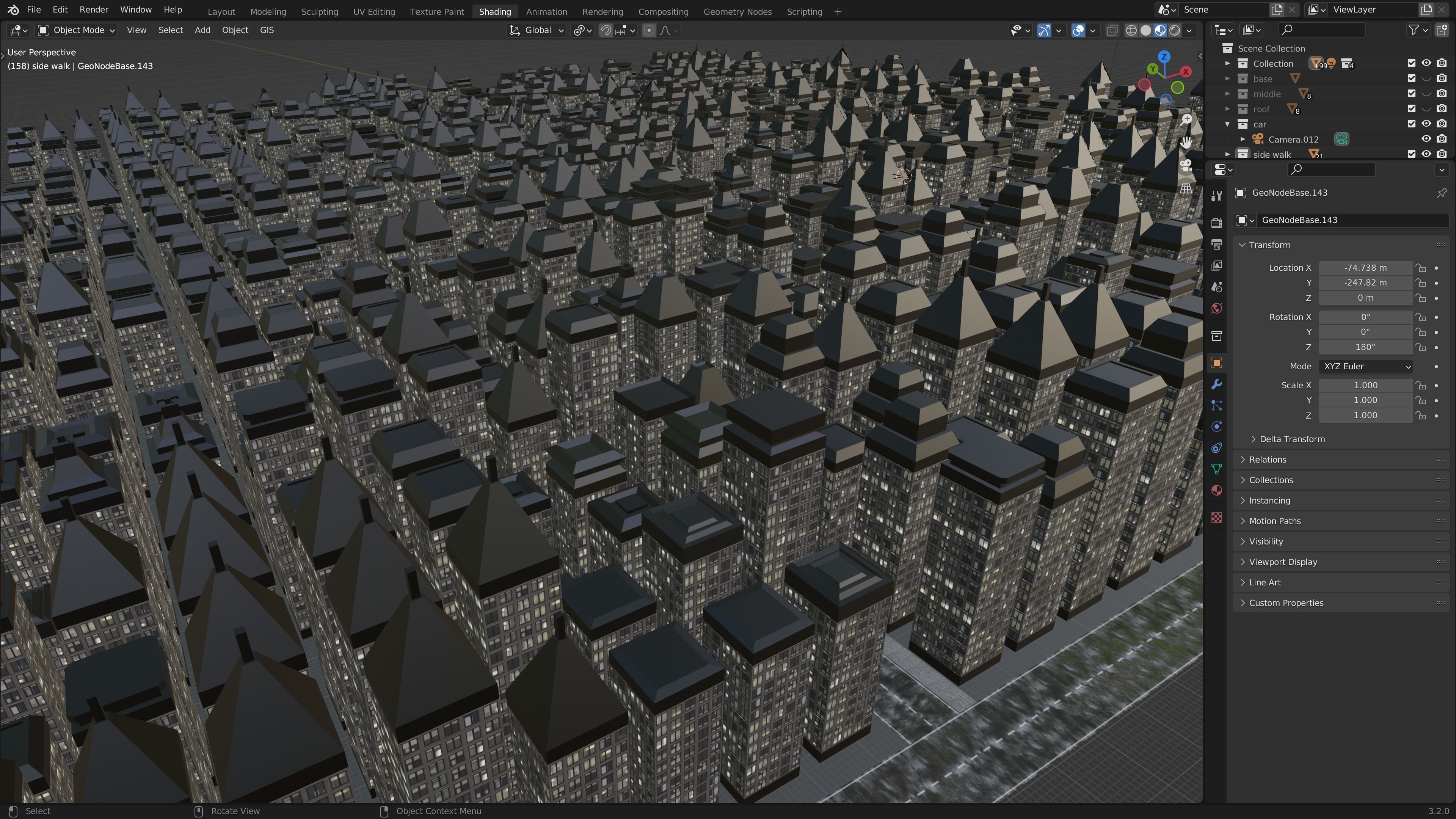 city with tall buildings free 3D model | CGTrader