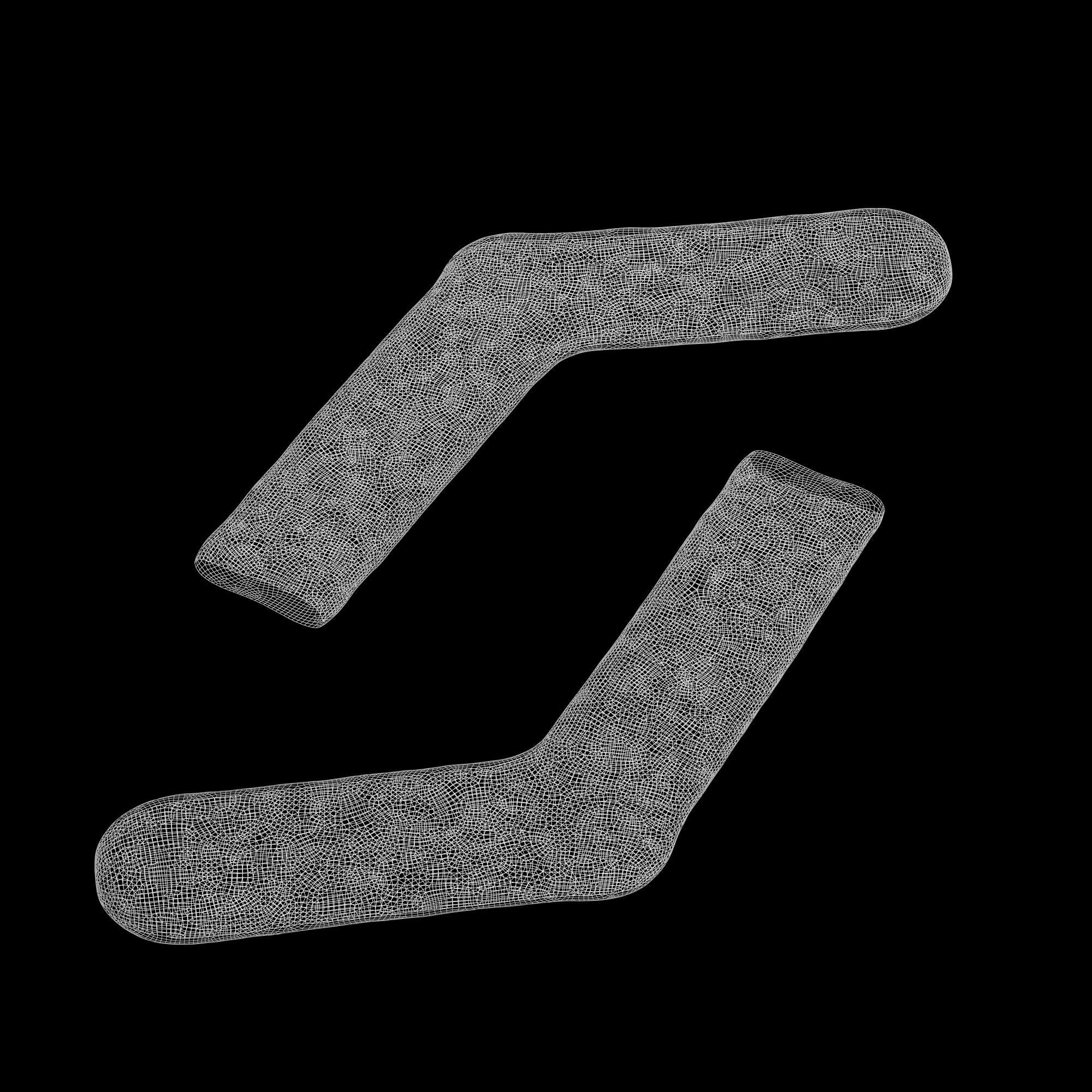 Socks flat lay stockings Clo3d Marvelous Designer 3D model | CGTrader