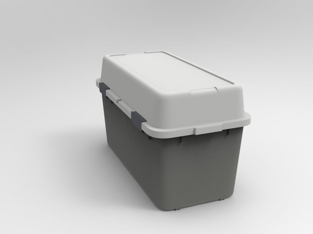 Storage Box 3D model | CGTrader