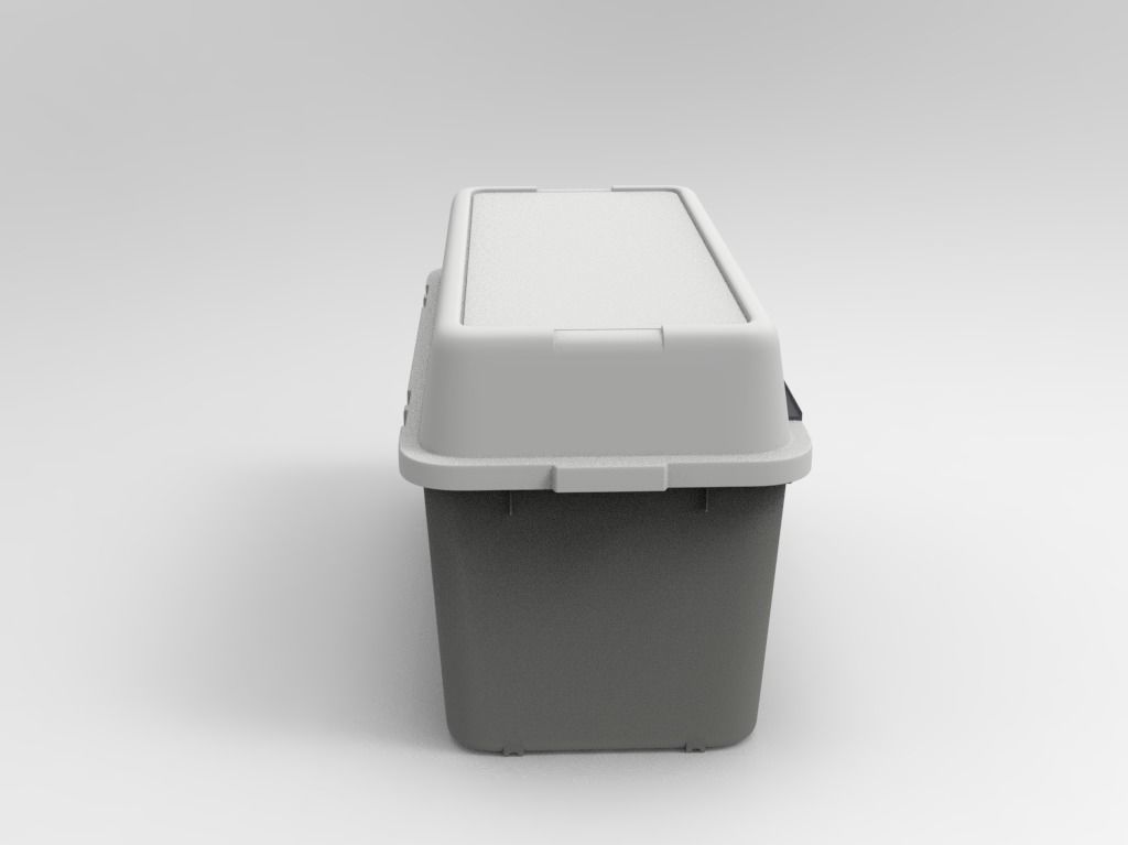 Storage Box 3D model | CGTrader