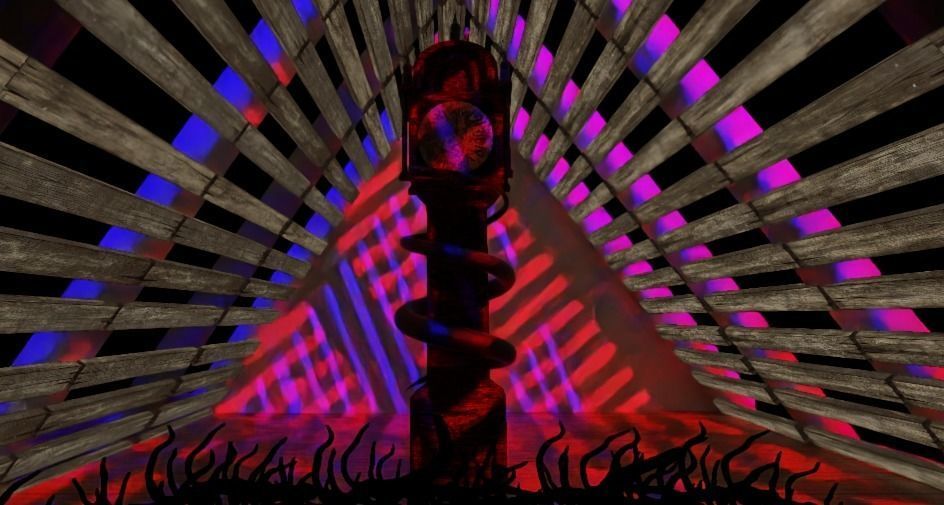 Stranger things attic with clock 3D model animated | CGTrader