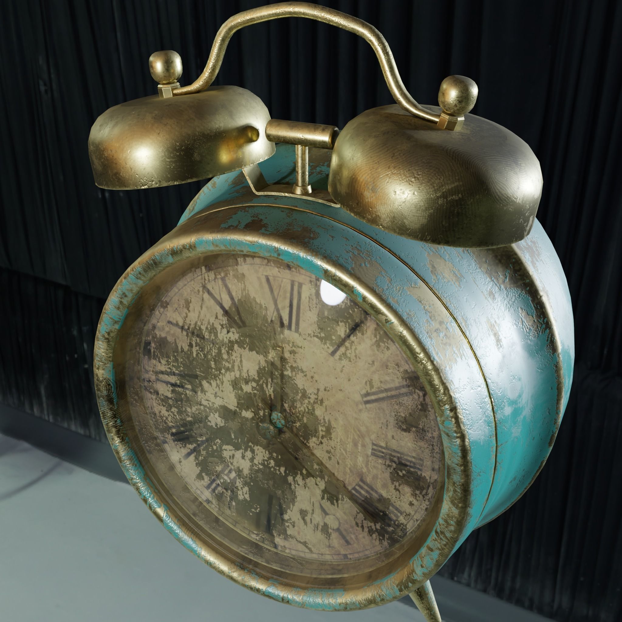 Old Vintage Clock 3D model | CGTrader