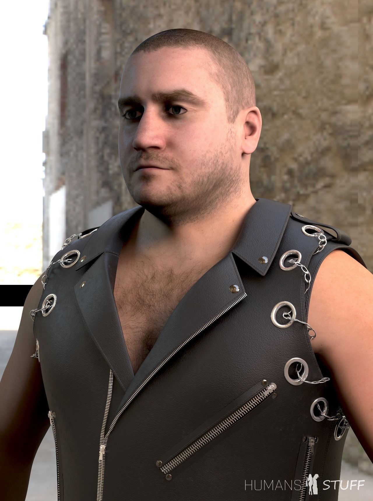 3D model Serge body VR / AR / low-poly rigged | CGTrader