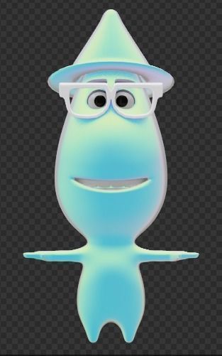Joe Gardner Pixar Soul 3D Character 3D model | CGTrader