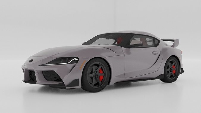Toyota GR Supra 2020 Custom 3D model 3D model | CGTrader