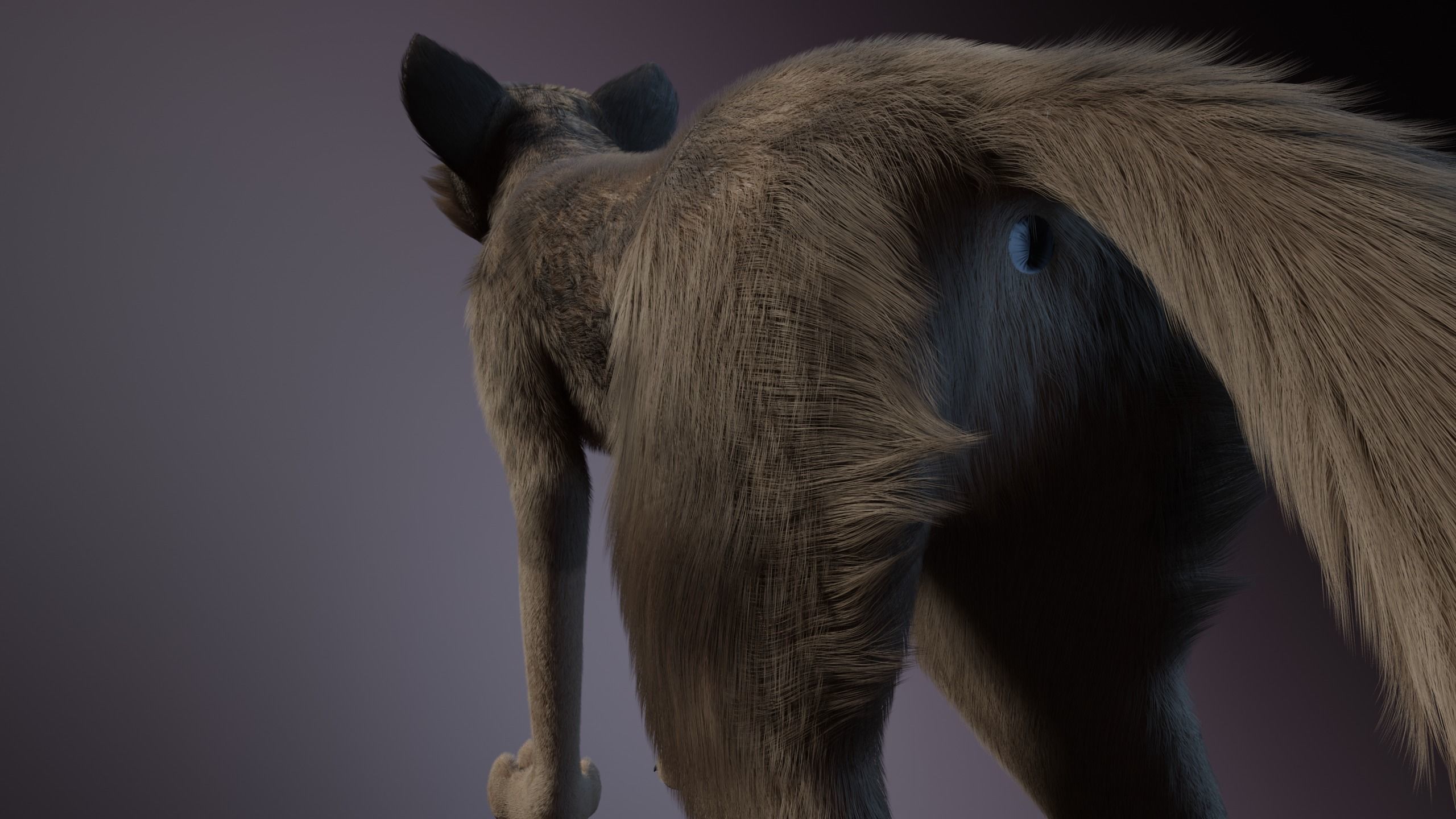 Trinity Wolf 3D model rigged | CGTrader