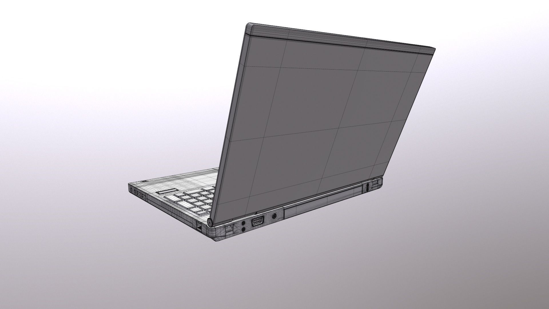 Laptop HP 3D model | CGTrader