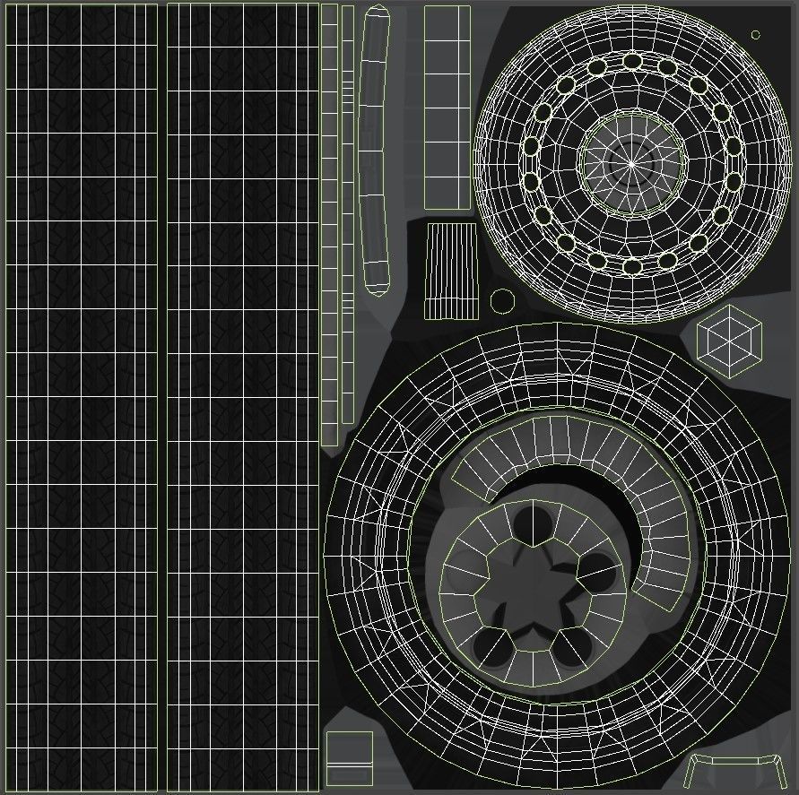 3D model Police steel wheel PBR VR / AR / low-poly | CGTrader