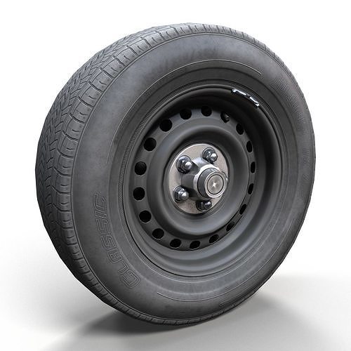 3D model Police steel wheel PBR VR / AR / low-poly | CGTrader