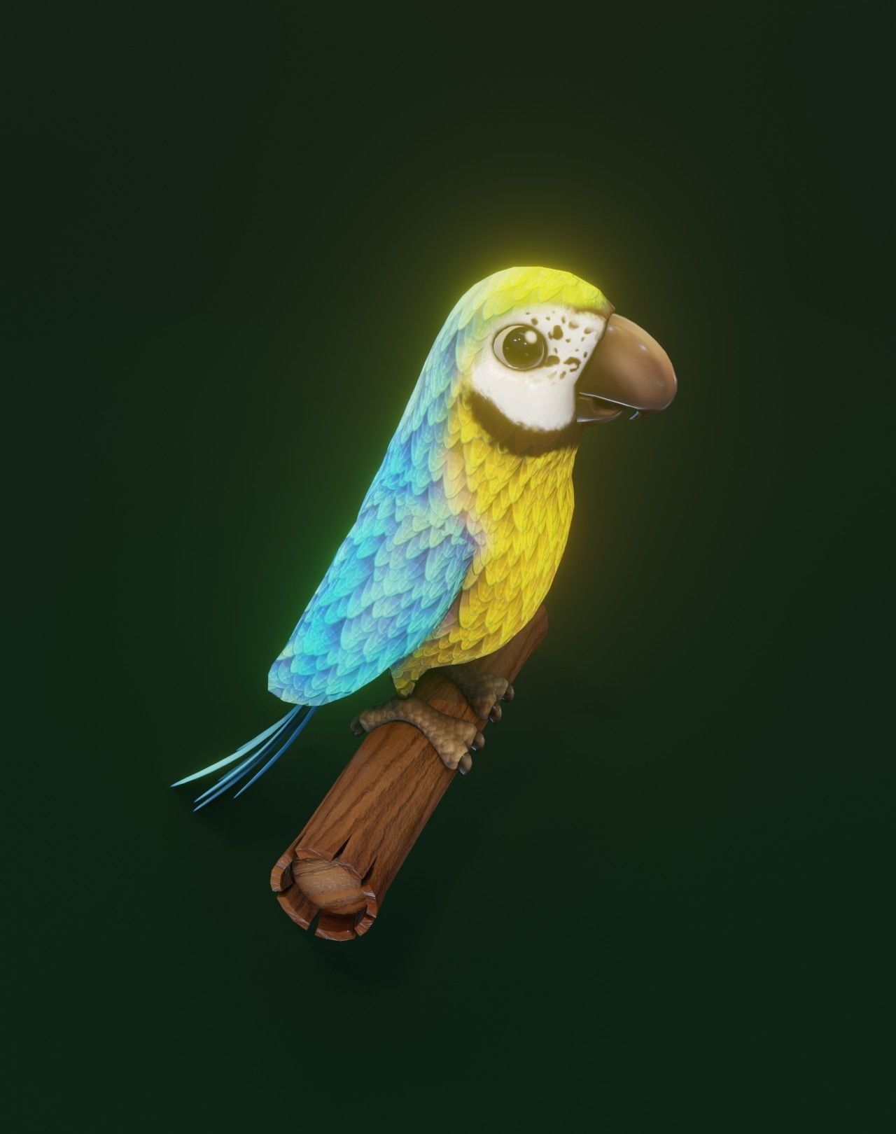 Cartoon Ara Parrot Animated 3D Collection | CGTrader