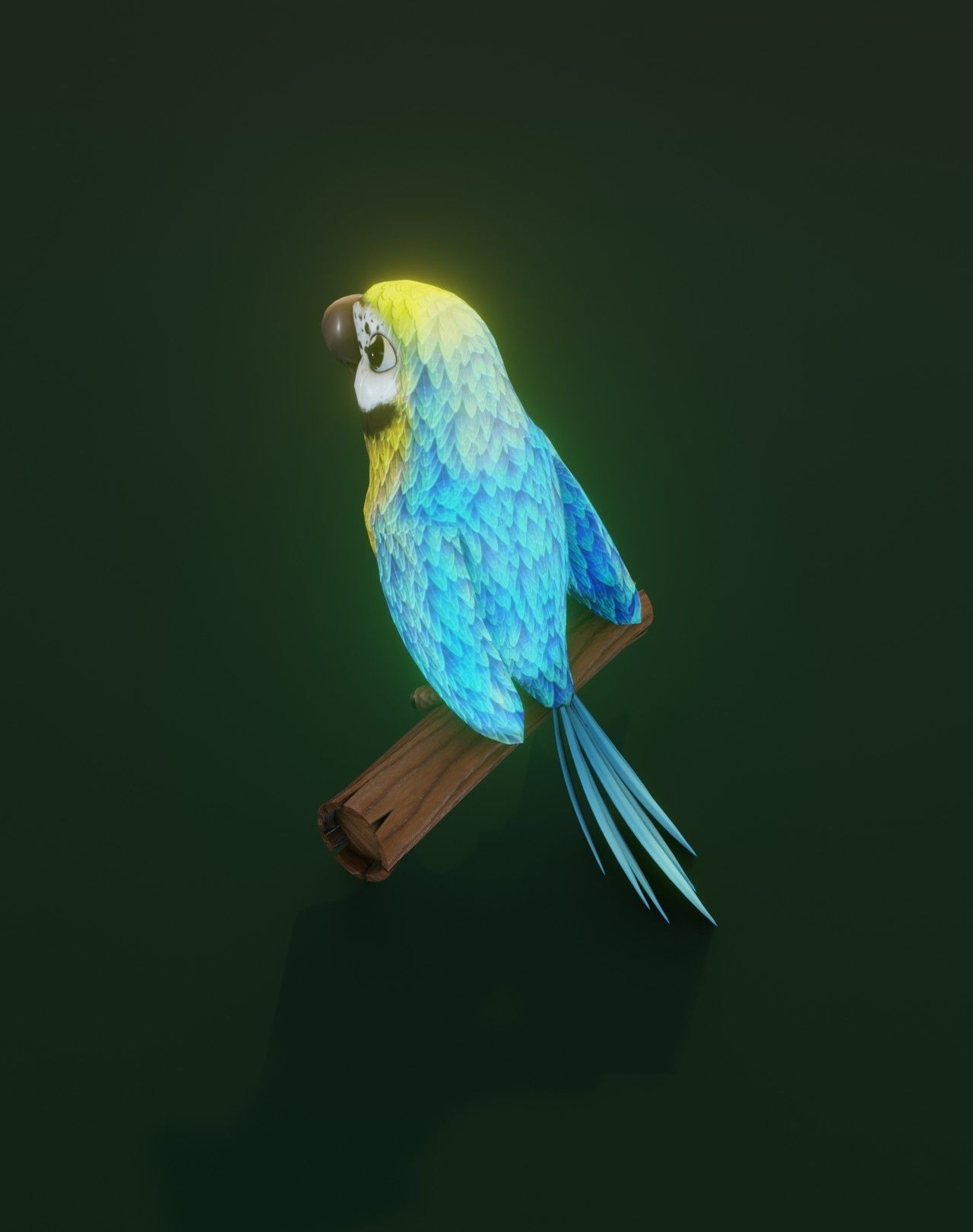 Cartoon Ara Parrot Animated 3D Collection | CGTrader