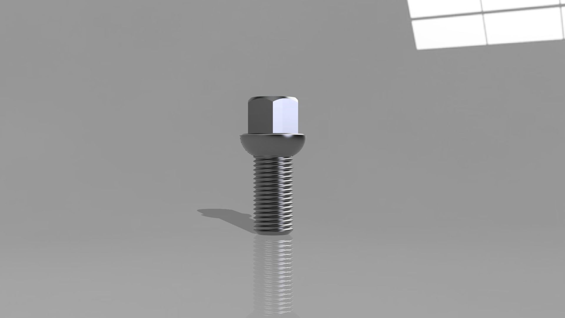 Wheel Bolt 3D model | CGTrader