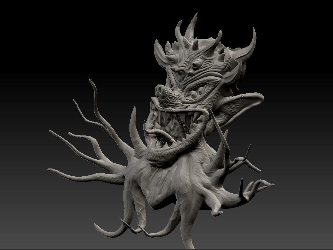 Sculpted Devil Character Art 3D model | CGTrader