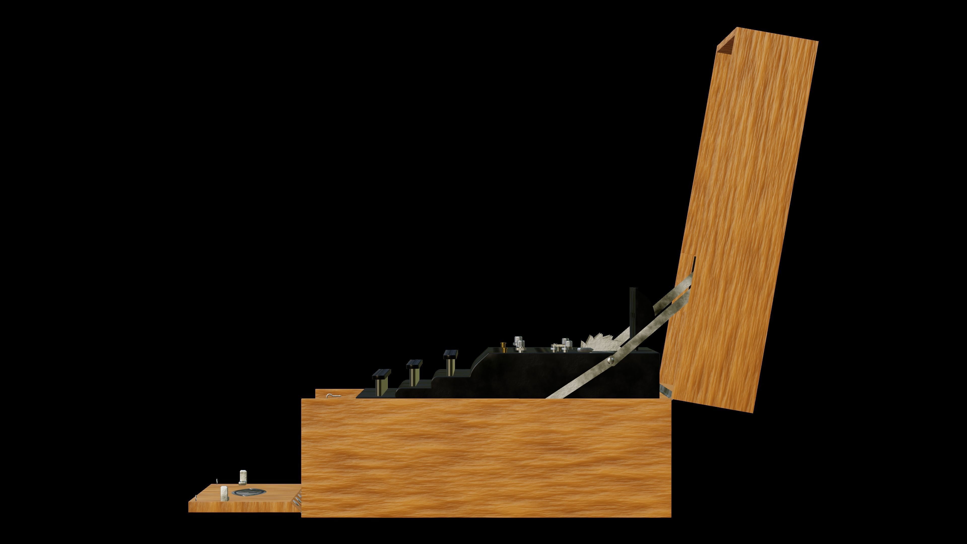 WW2 Enigma Machine Model 3D model | CGTrader