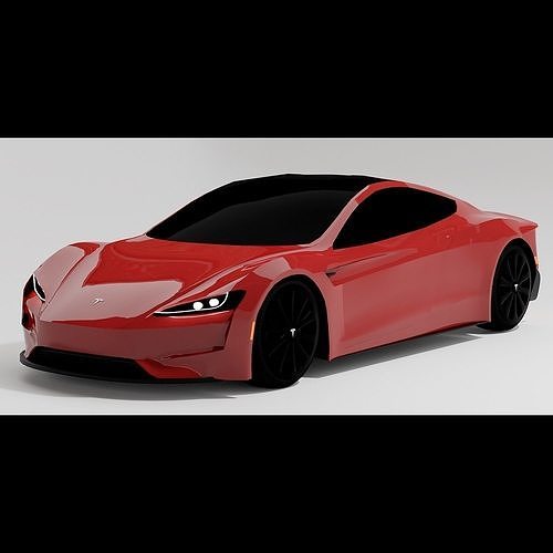 Tesla Rodster 2020 3D model | CGTrader