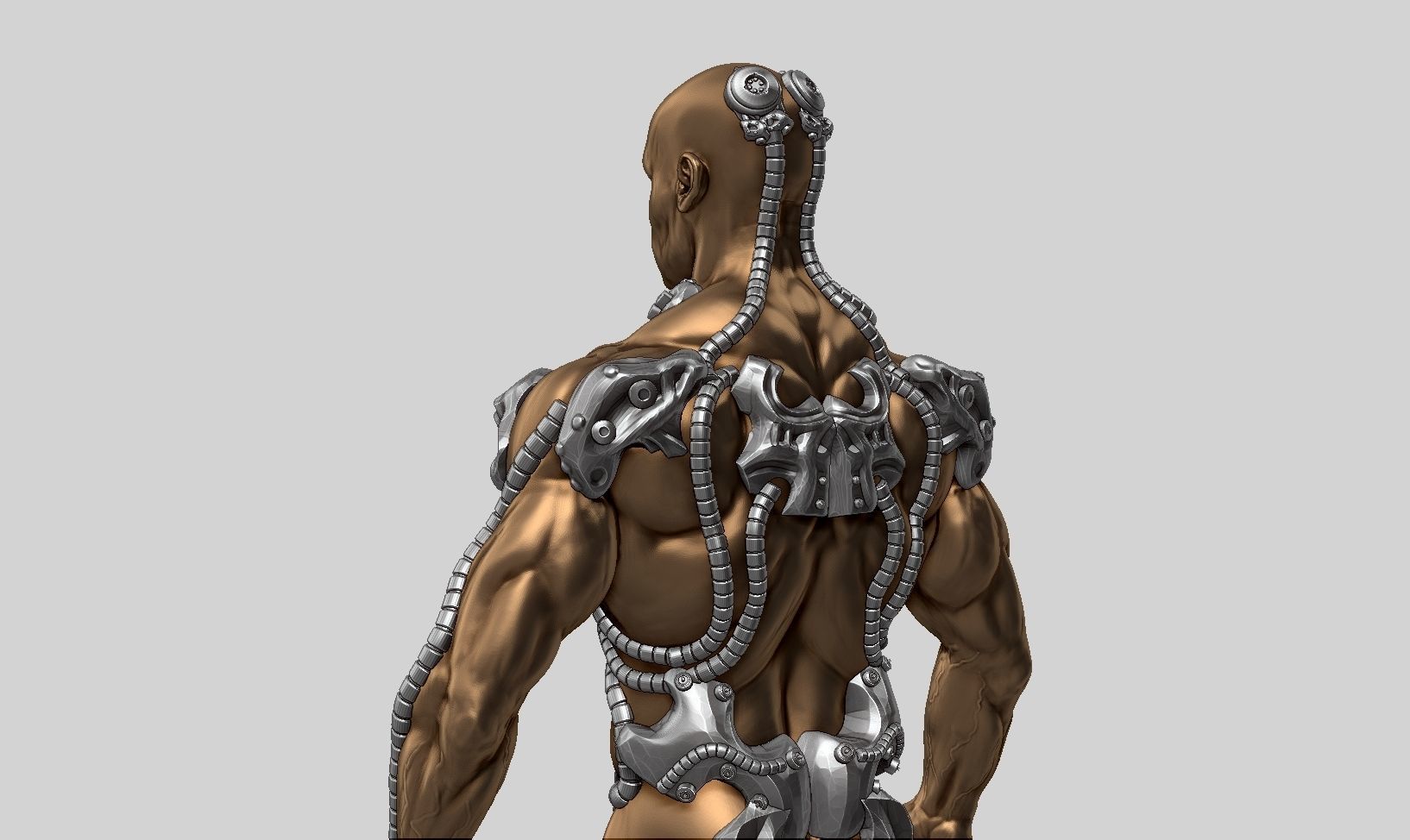 human robot anatomy a01 3D print model 3D model 3D printable | CGTrader