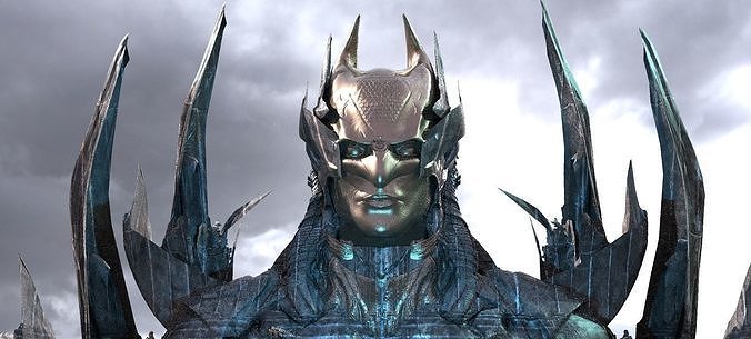 Batman Evil Helmet version 1 3D model | CGTrader