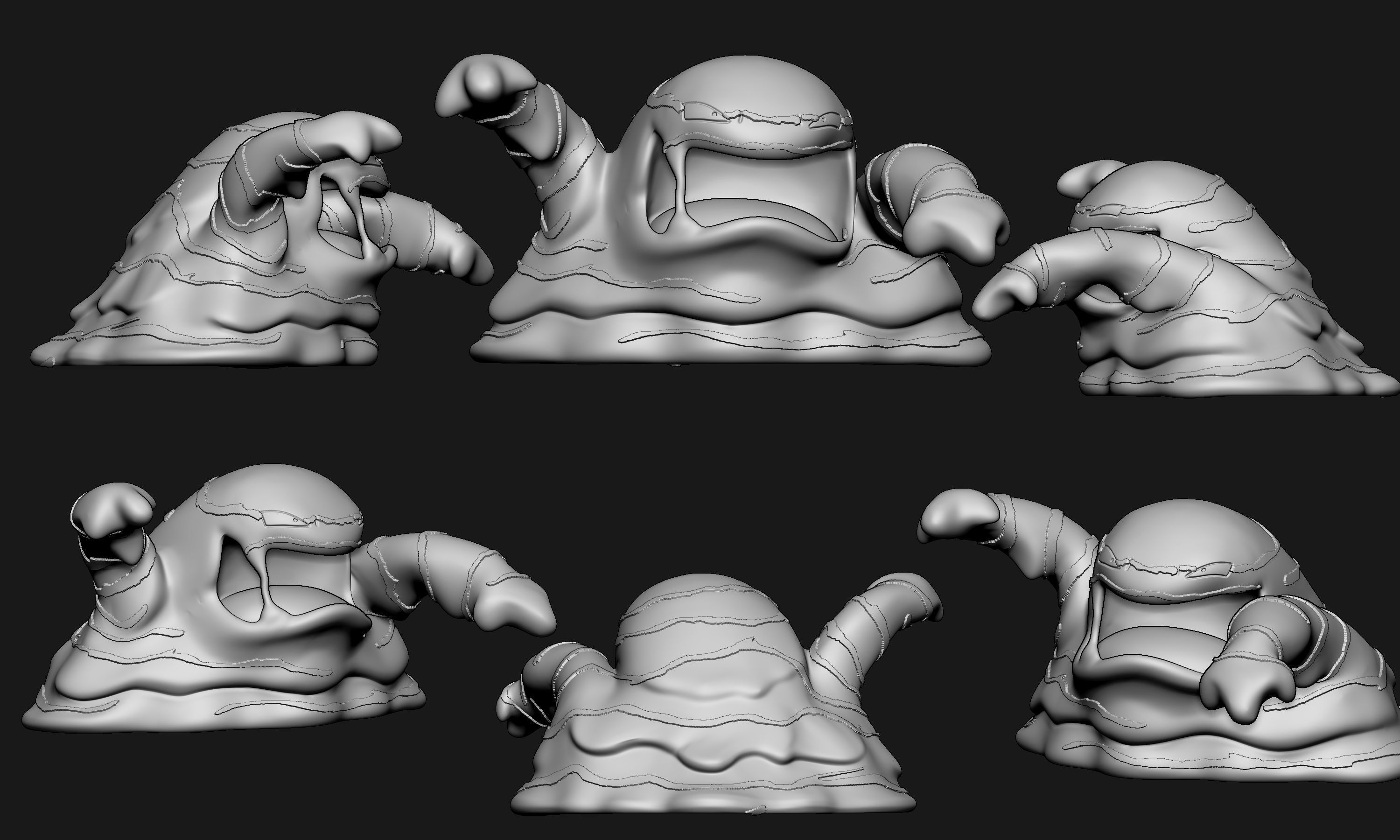 Pokemon - Muk with 2 poses 3D model 3D printable | CGTrader