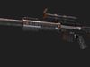 Sniper rifle McMillan CS5 3D model | CGTrader