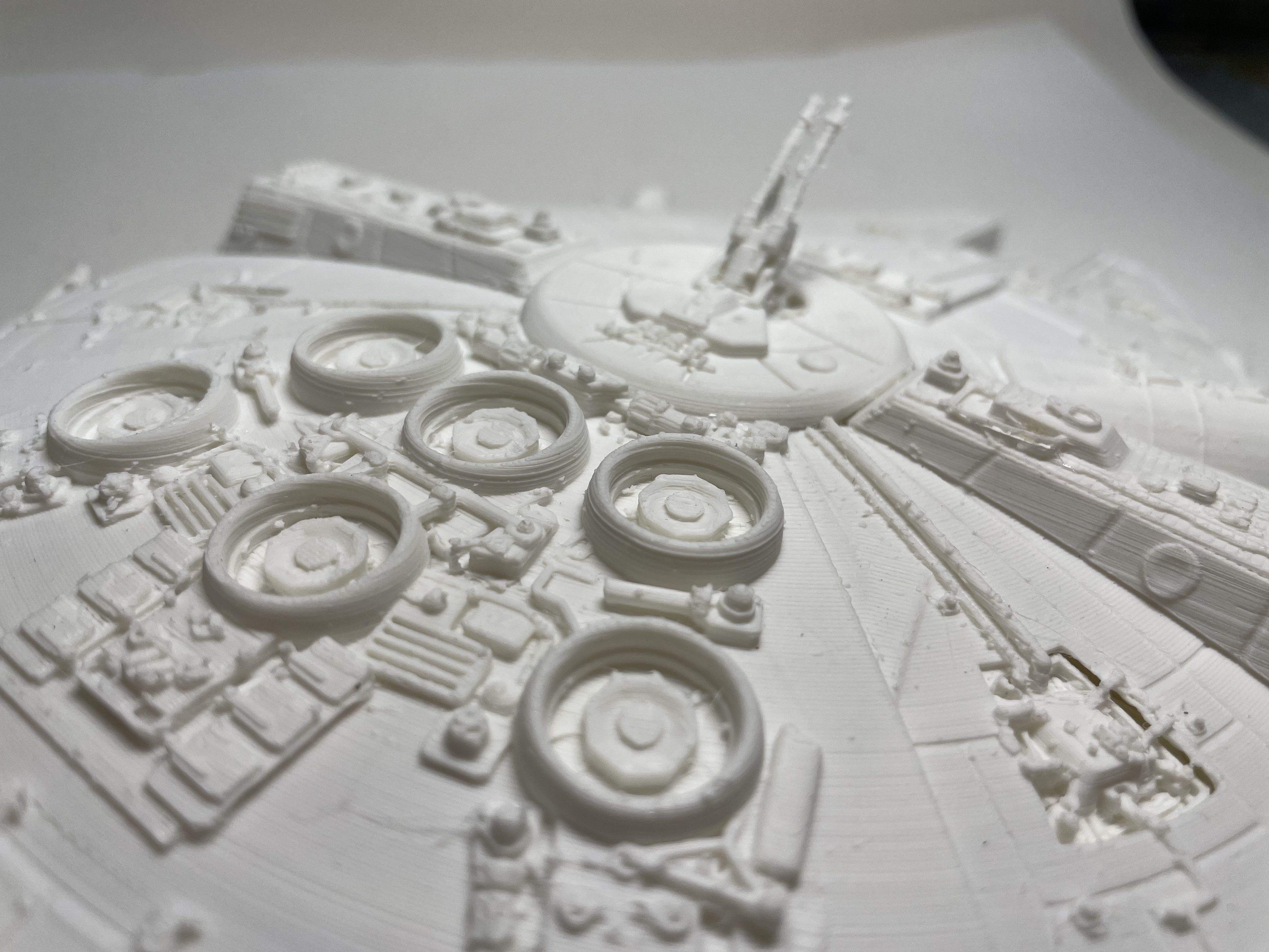 Millennium Falcon 3D model 3D printable | CGTrader