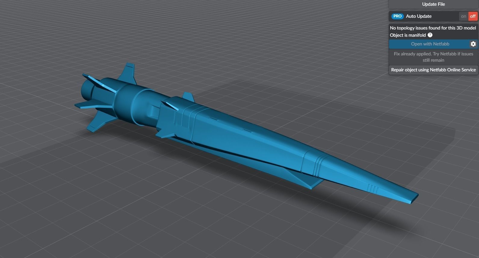 Zircon Hypersonic scale model 3D model 3D printable | CGTrader