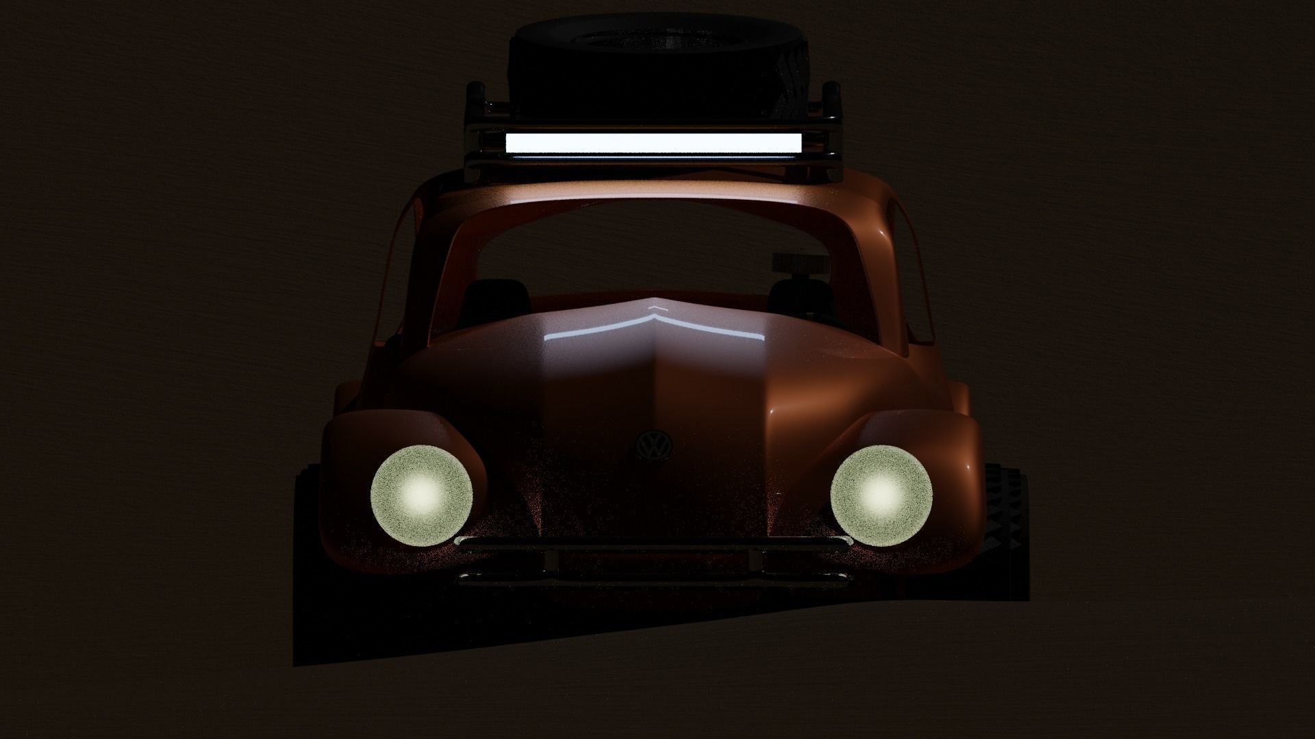 Vw Beetle Bajabug 3D model | CGTrader